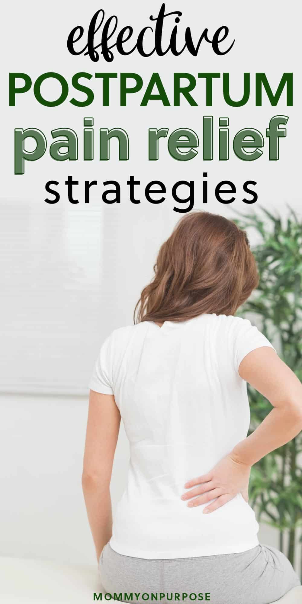 How to Naturally Treat Postpartum Pains: Back, Pelvis, and More - Mommy ...