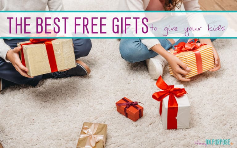 The Best FREE Gifts to Give Your Kids This Christmas - Mommy on Purpose