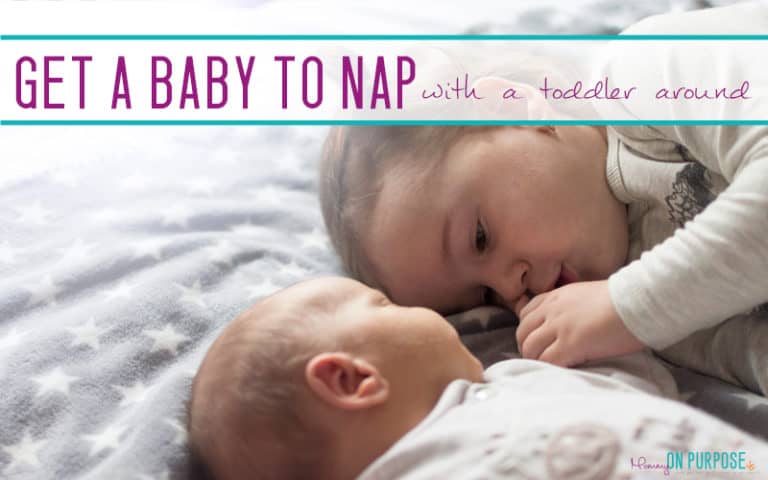 How to Make Naps Work With 2 Under 2 - Mommy on Purpose