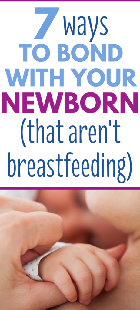 7 Tips for Bonding with your Newborn Baby - Mommy on Purpose