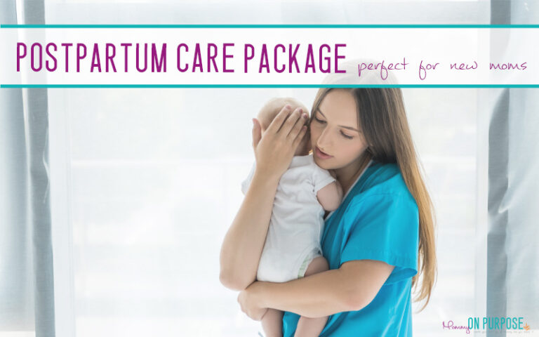 Postpartum Care Package (the perfect gifts for a new mom) - Mommy on ...