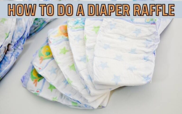 How to Do a Diaper Raffle (With Free Printable Diaper Raffle Tickets)