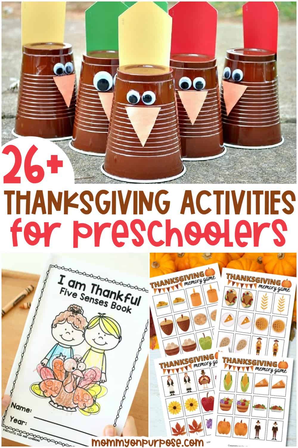 26+ Fun Thanksgiving Activities for Preschoolers - Mommy on Purpose