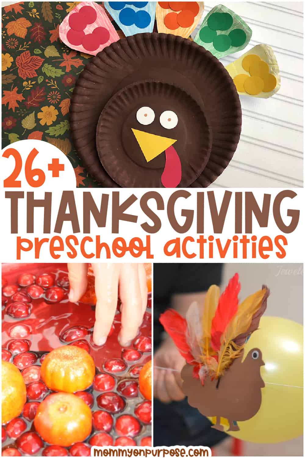26+ Fun Thanksgiving Activities for Preschoolers - Mommy on Purpose