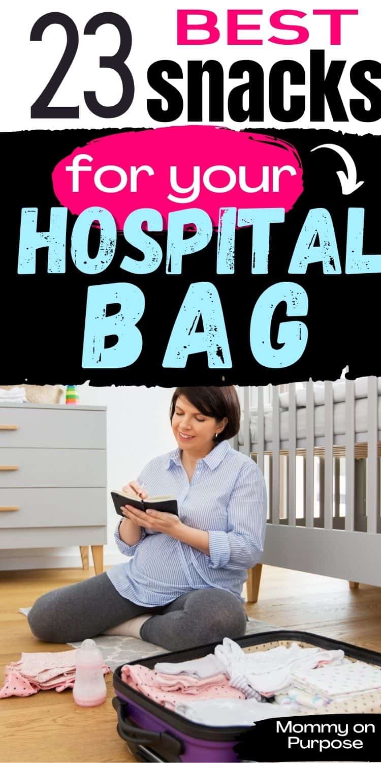 23 Snack Ideas for Your Hospital Bag That are Healthy and Tasty