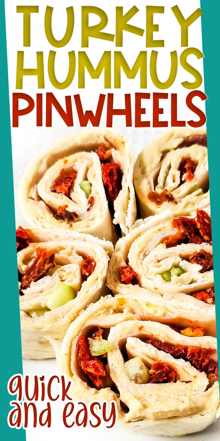 Easy Turkey Hummus Pinwheels - Mommy on Purpose