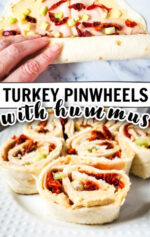 Easy Turkey Hummus Pinwheels - Mommy on Purpose