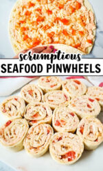 Simple Healthy Seafood Pinwheels Appetizer - Mommy on Purpose