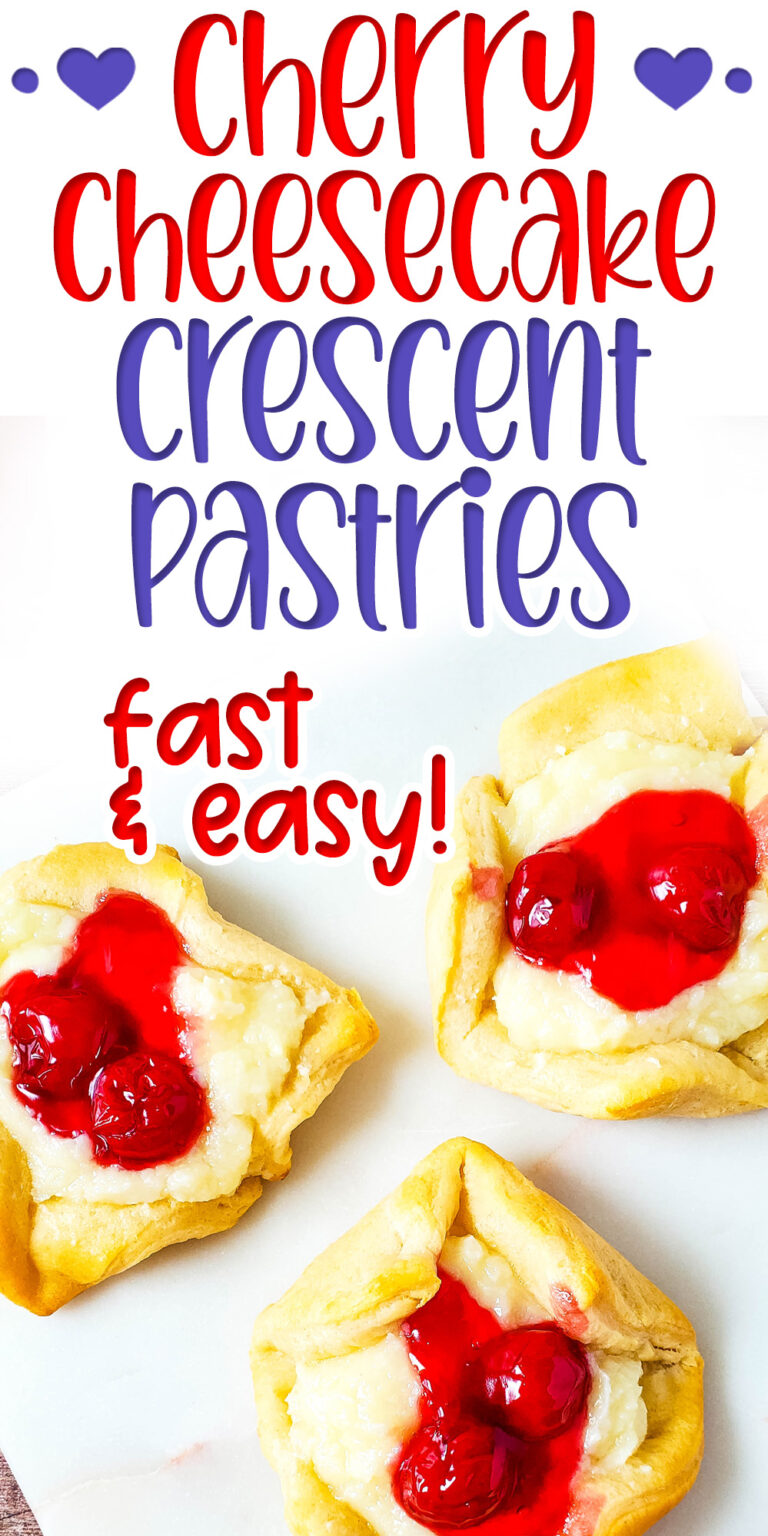 Delicious Easy Cherry Cheesecake Crescent Pastries - Mommy on Purpose
