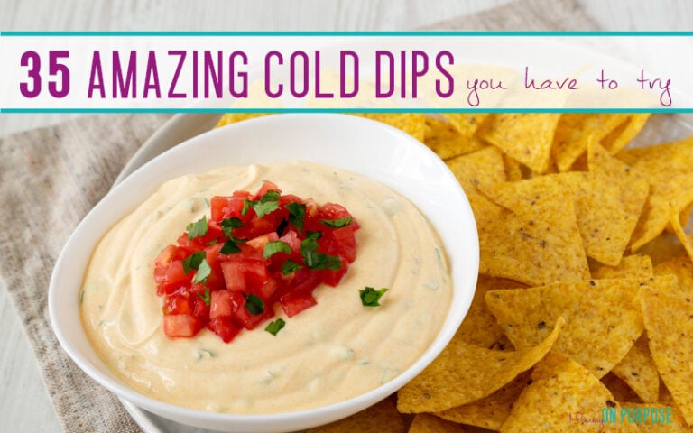 35 Fantastic Cold Dip Recipes for Your Next Party - Mommy on Purpose
