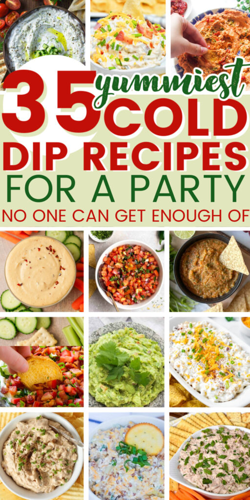 35 Fantastic Cold Dip Recipes for Your Next Party - Mommy on Purpose