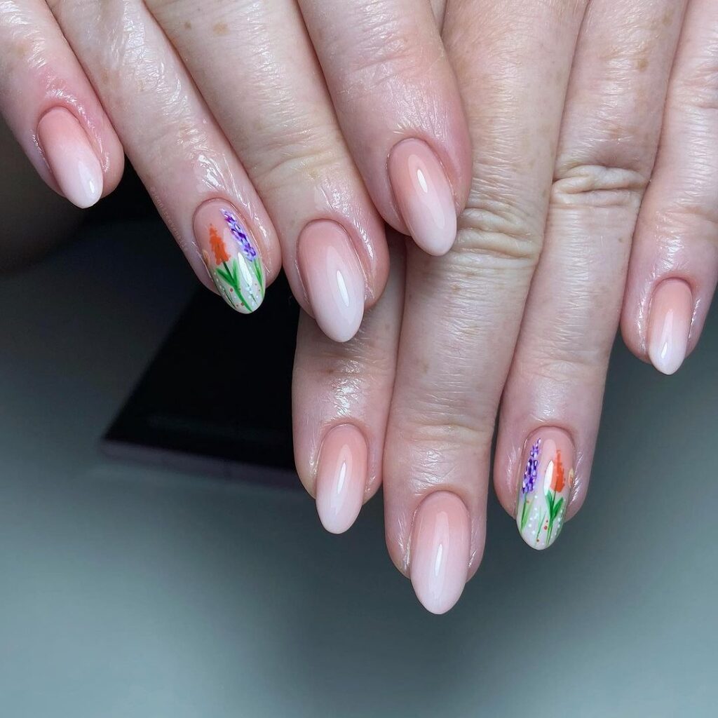 Spring Nails that are Light and Trendy