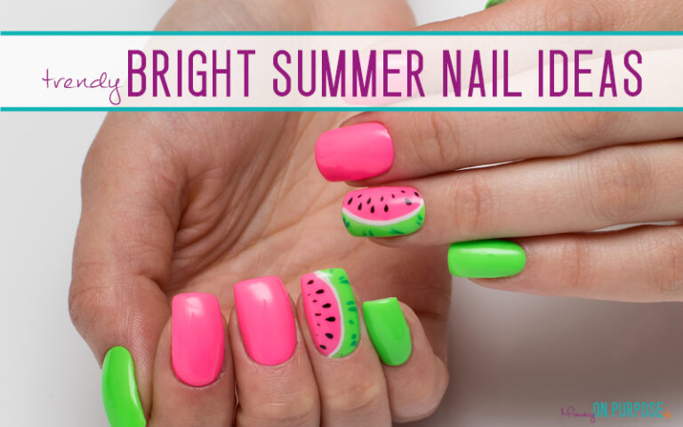 30 Summer Nails in Stunning Bright Designs