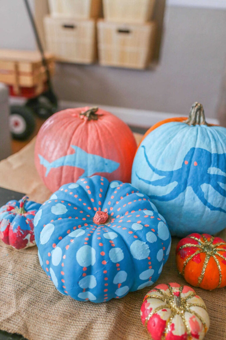 31 Creative Pumpkin Painting Ideas for Fall - Mommy on Purpose