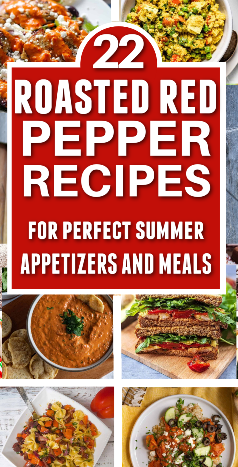 Roasted Red Pepper Recipes from Appetizers to Dinner