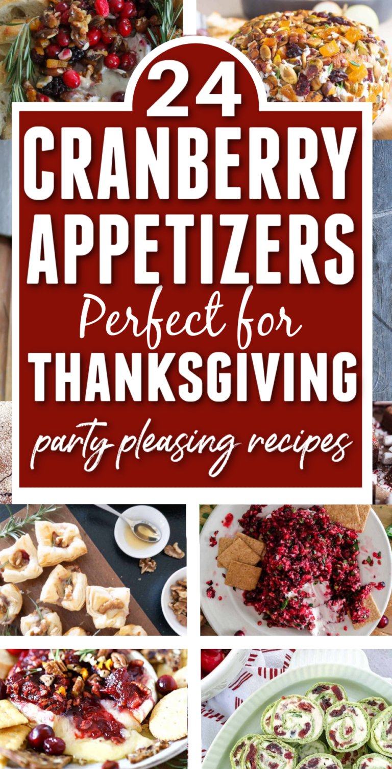 24 Cranberry Appetizers For Thanksgiving - Mommy on Purpose
