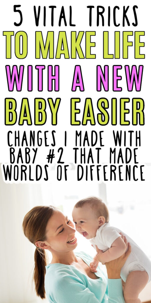 5 Ways I Learned to Make Life With Baby Easier - Mommy on Purpose