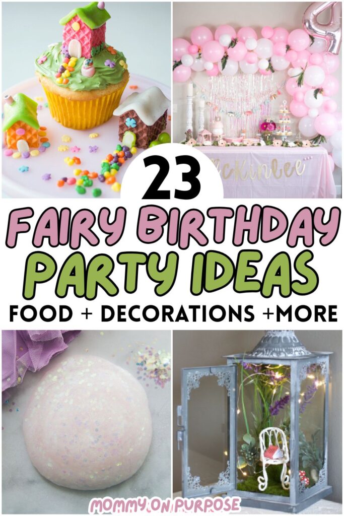 Fairy Birthday Party Ideas for Kids - Mommy on Purpose