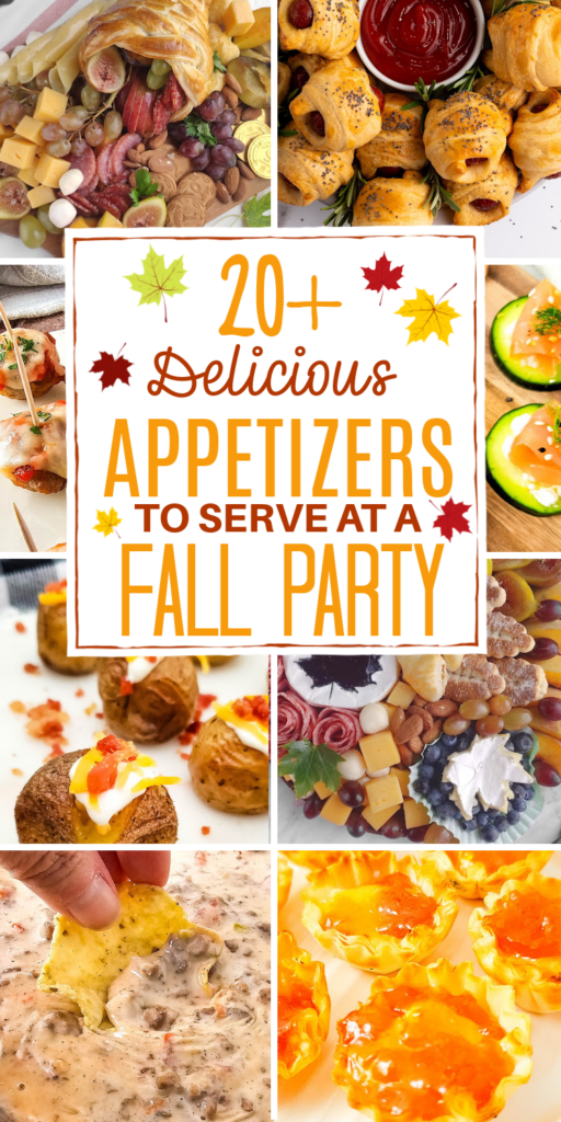 20+ Fall Party Appetizers for a Crowd - Mommy on Purpose