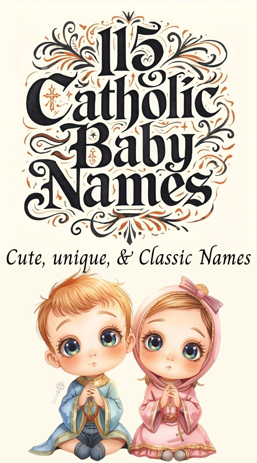 Catholic Baby Names List - Mommy on Purpose