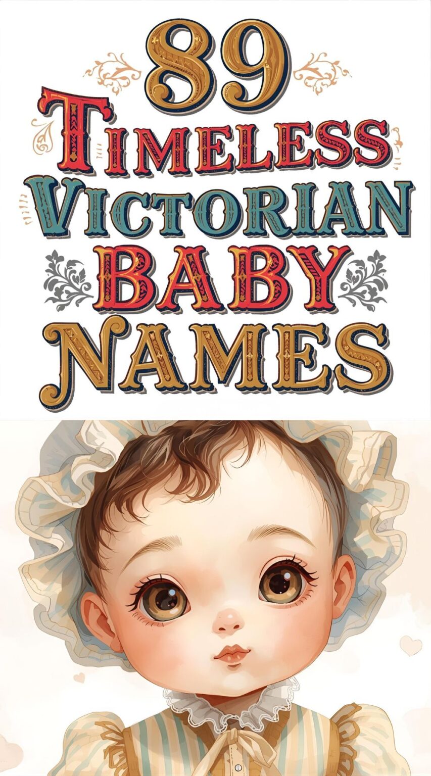 89 Classy Victorian Baby Names - Mommy on Purpose