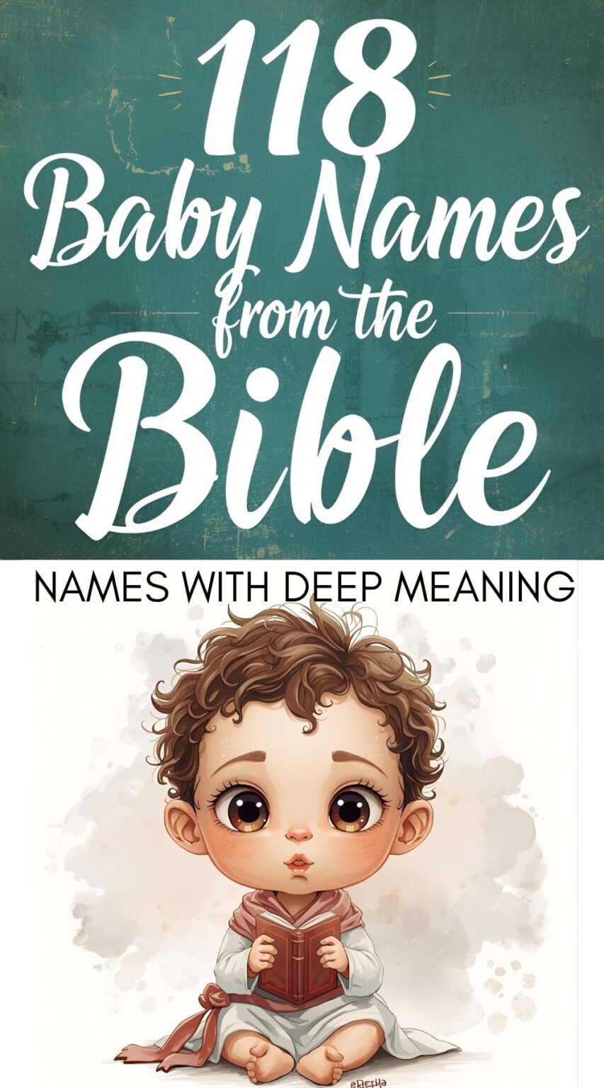 118 Baby Names From the Bible - Mommy on Purpose