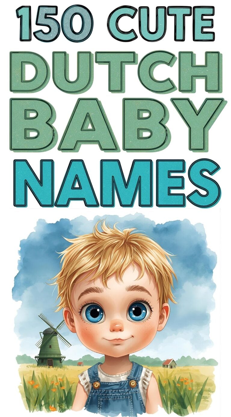 Dutch Baby Names and Meanings - Mommy on Purpose