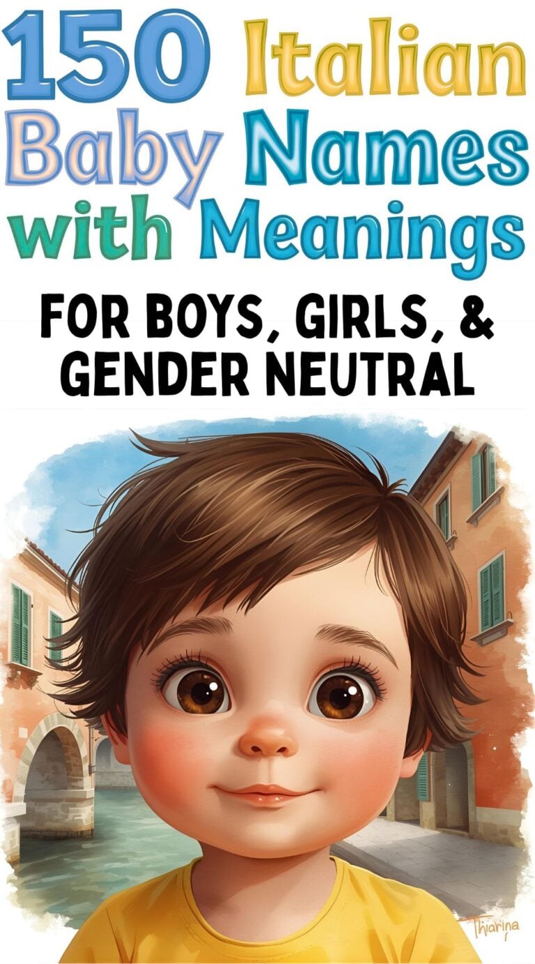 Italian Baby Names With Meanings - Mommy on Purpose